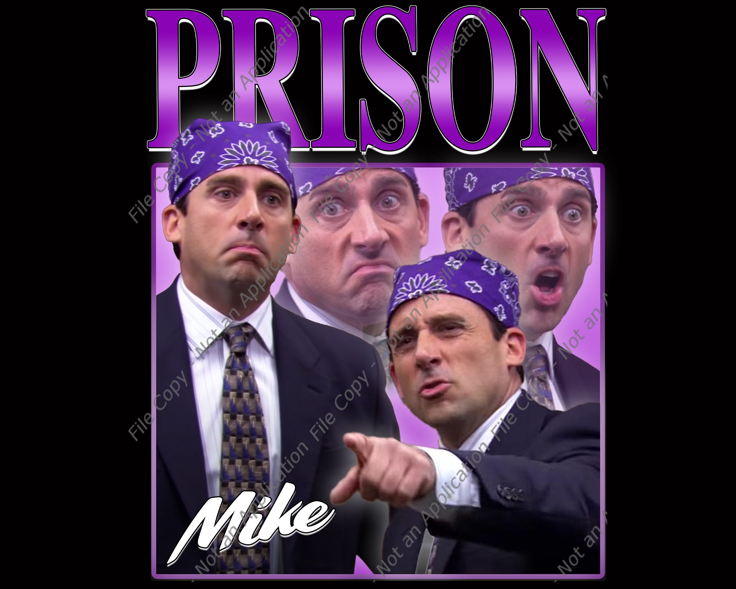 Prison Mike Png The office Actors Michael Scott Listo para - Etsy España