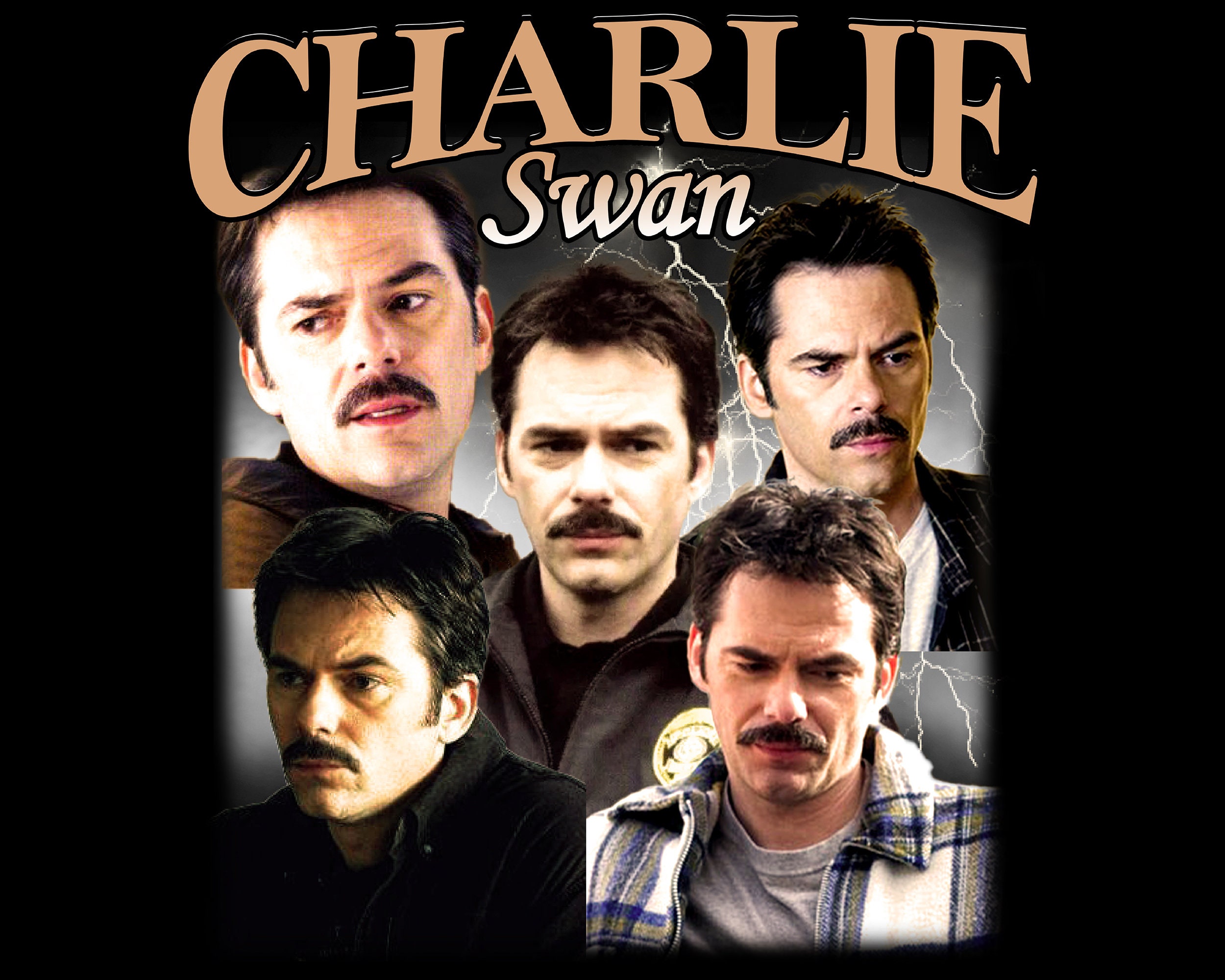 Charlie swan Png Actors Png Michael Scott Listo para - Etsy México