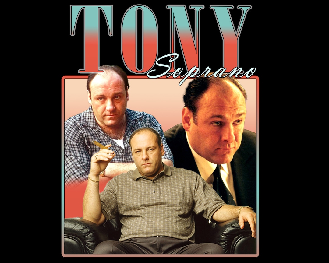 Tony Soprano Png the Sopranos Tshirt Design Ready to Print - Etsy