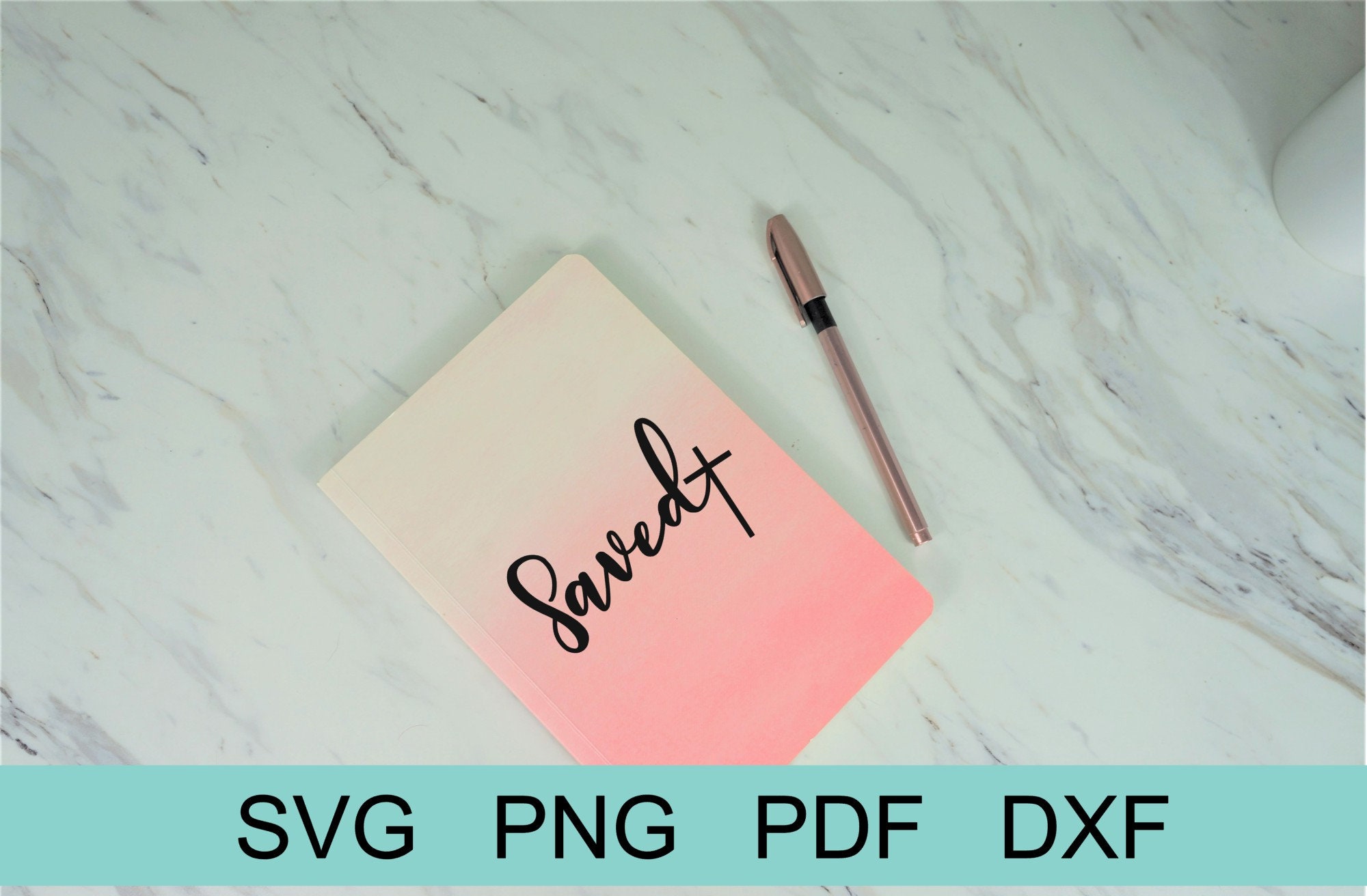 Saved Digital Download SVG PNG PDF Dxf Vector Cricut Silhouette ...