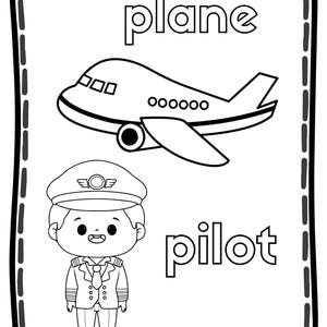 Printable Preschool Travel Activity Pack for Car and Plane Travel - Etsy
