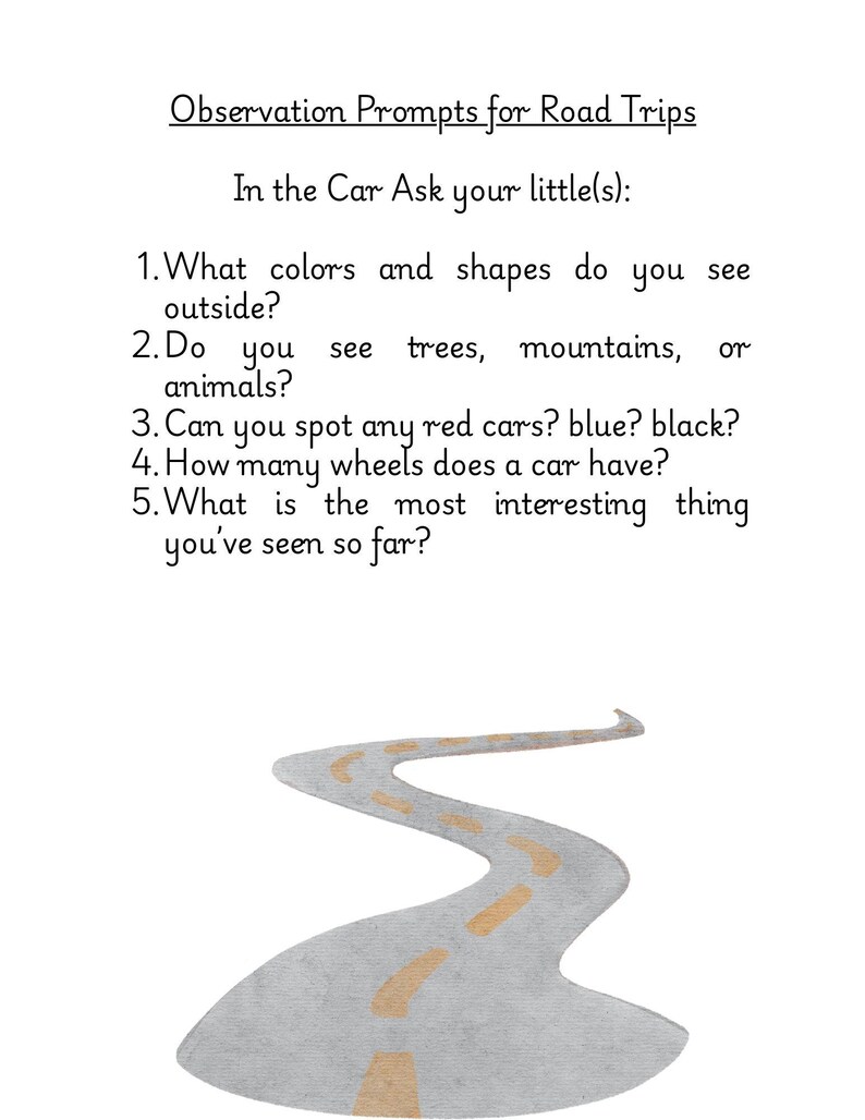 Screen Free Travel/ Activity Pack for Little Learners - Etsy