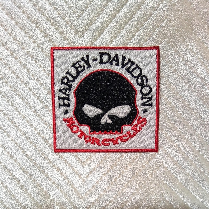 Embroidered Harley Davidson Patches Etsy