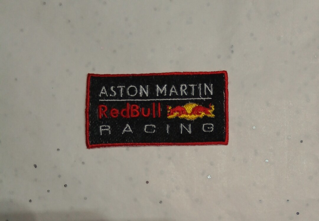 Motor Racing, Aston, Redbull, Embroidered Iron-on Patch, 8cm X 4cm - Etsy