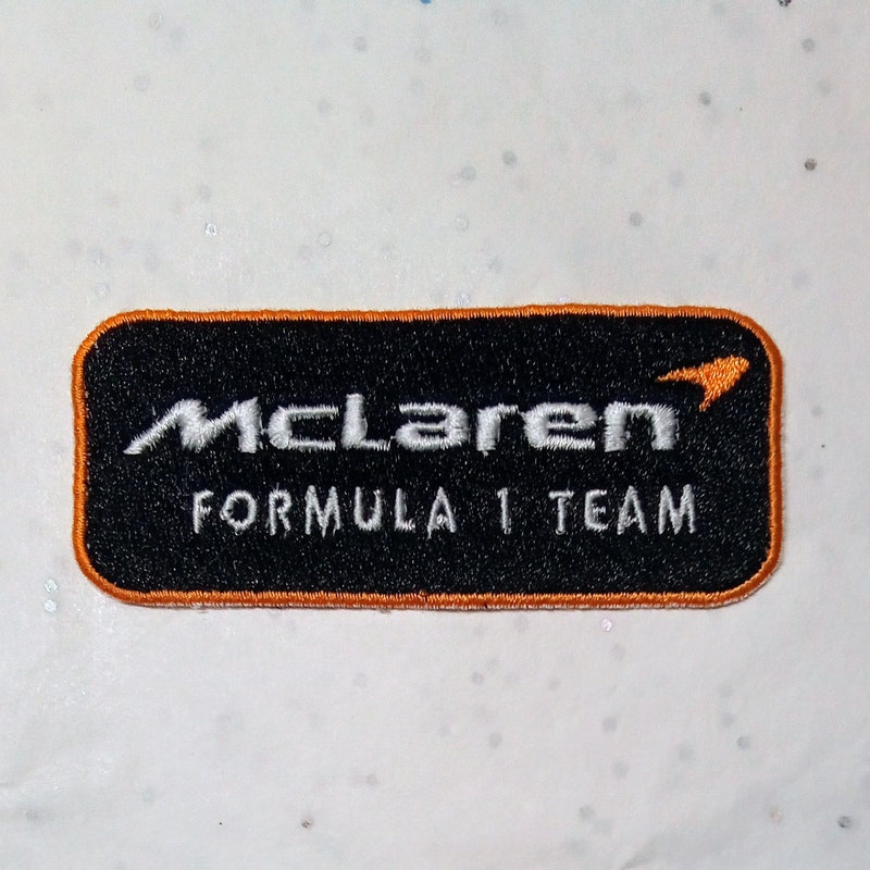 Mclaren Embroidery Patch - Etsy