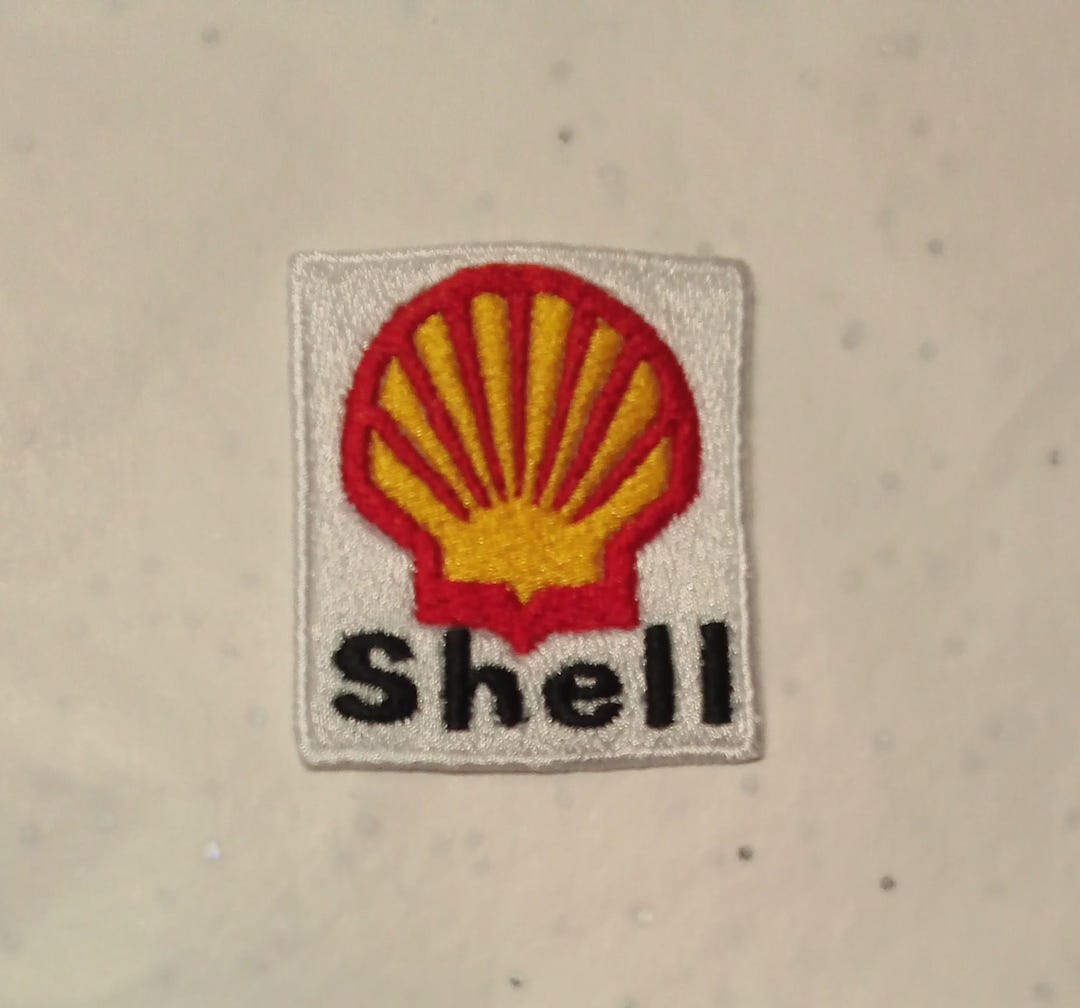 Embroidered Iron-on Patch, Shell, Racing, Automobile, F1, 5 Cm X 4.5 Cm ...