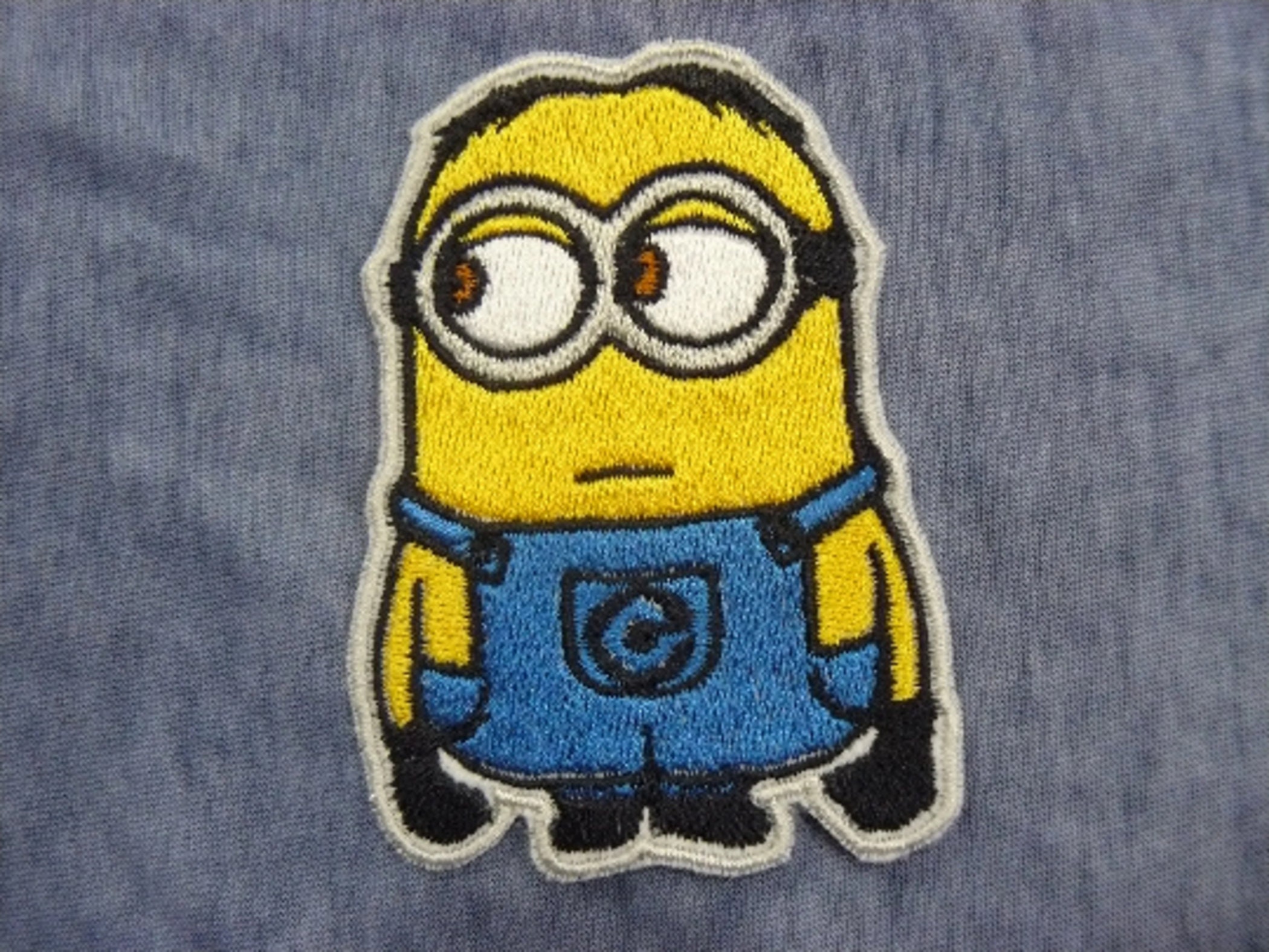 Embroidered Iron-on Patches of Minions Characters. 8.5 Cm X 6 Cm - Etsy