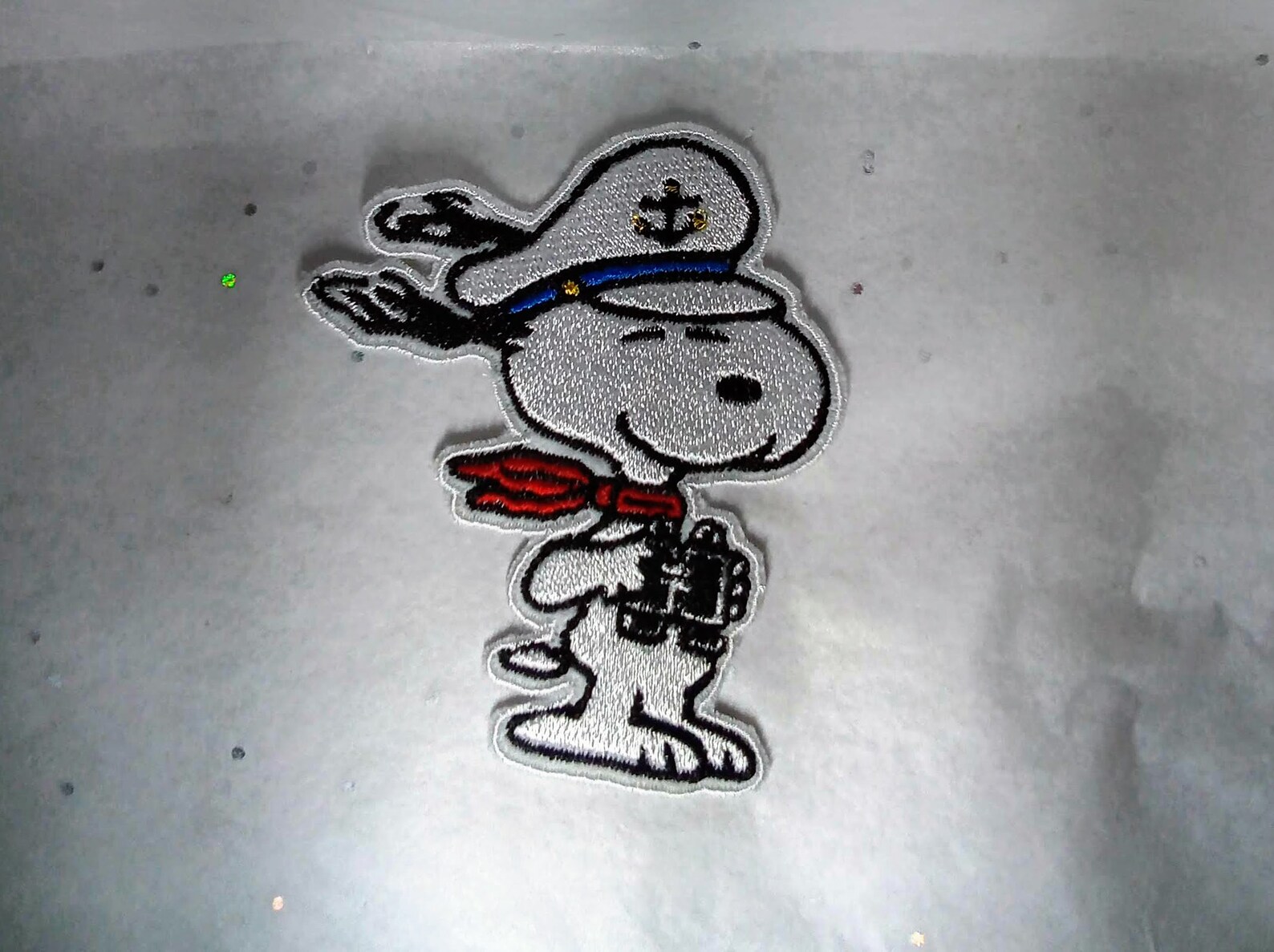 Snoopy Commander Snoopy Captain Embroidered Iron-on Patch - Etsy