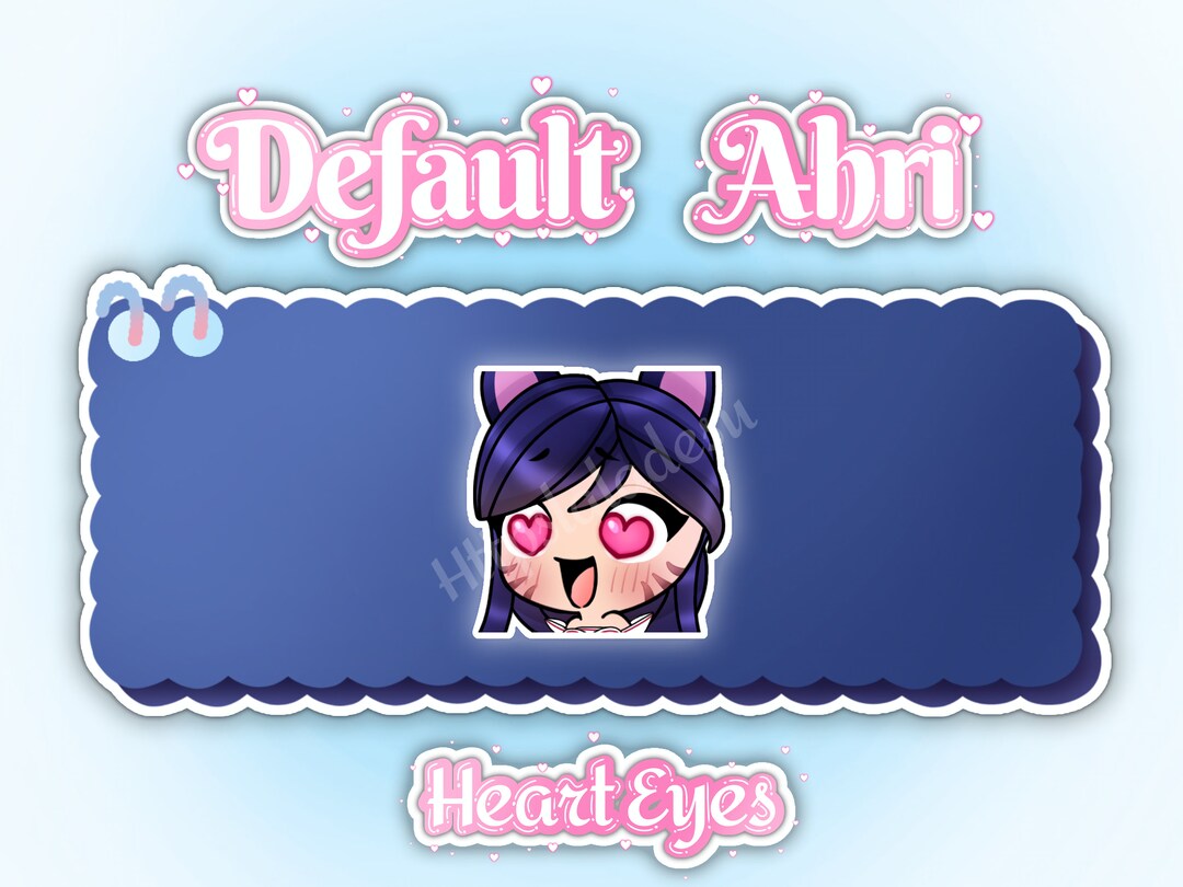 Ahri Heart Eyes Emote for Twitch and Discord League of Legends - Etsy