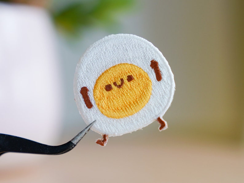 Breakfast Embroidered Patch Sticker/cute Embroidery/small - Etsy