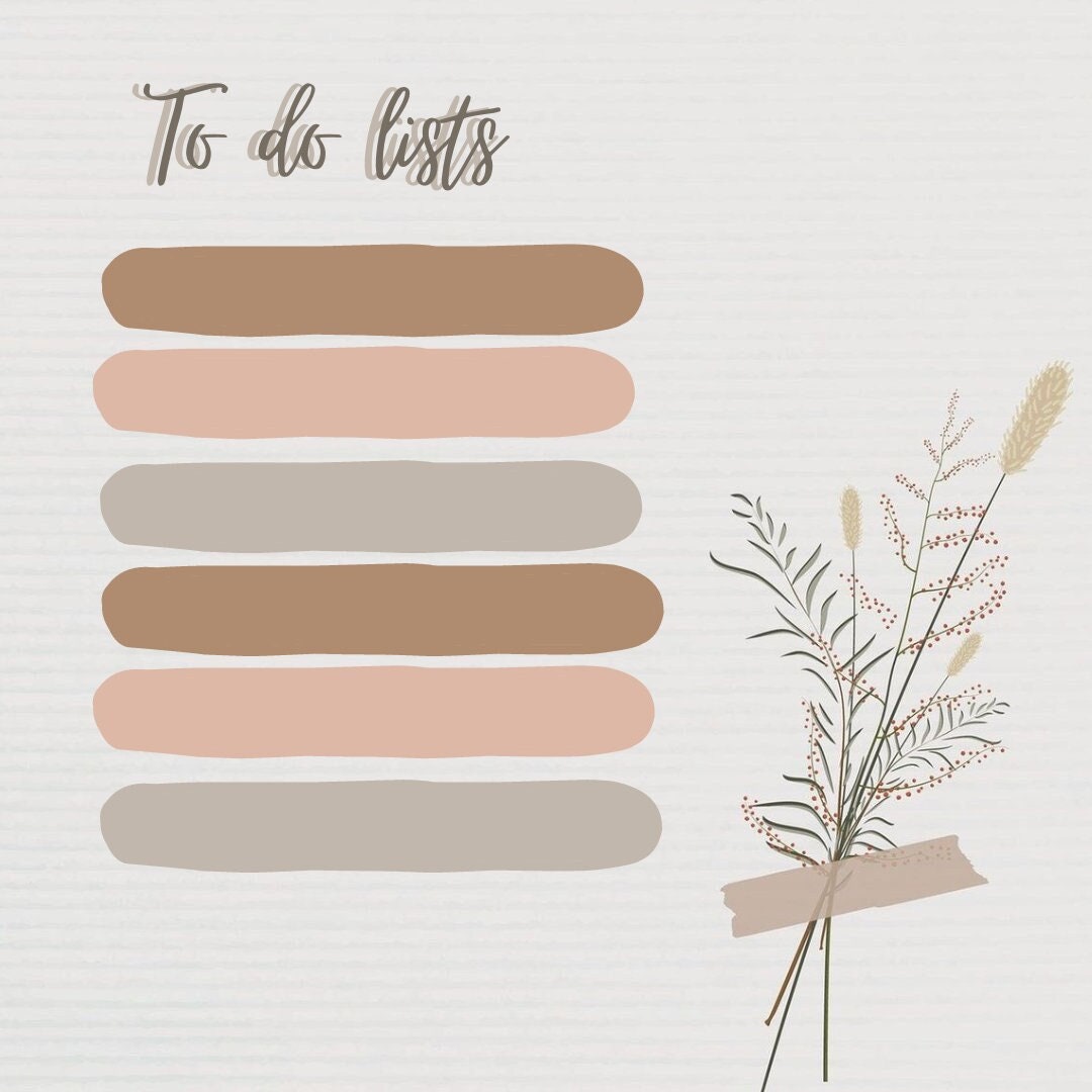 Simple to Do Lists Template - Etsy