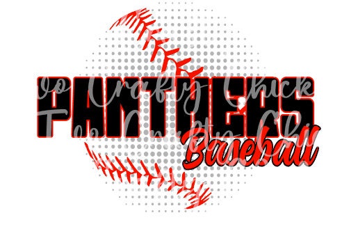 Petal Panthers Baseball Digital Download PNG - Etsy