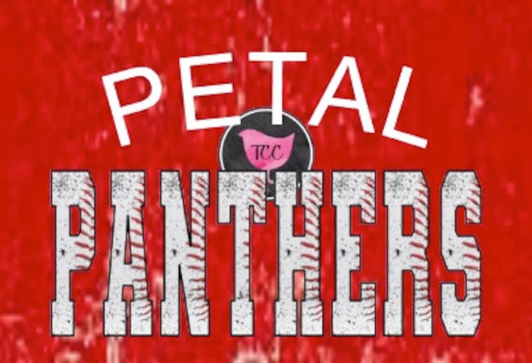 Petal Panthers Baseball Digital Download PNG - Etsy