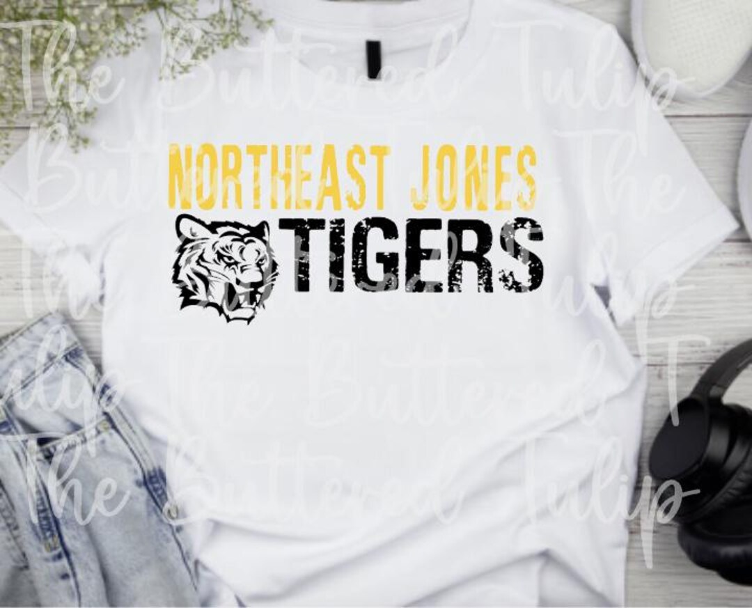 Northeast Jones Tigers Digital Download PNG - Etsy