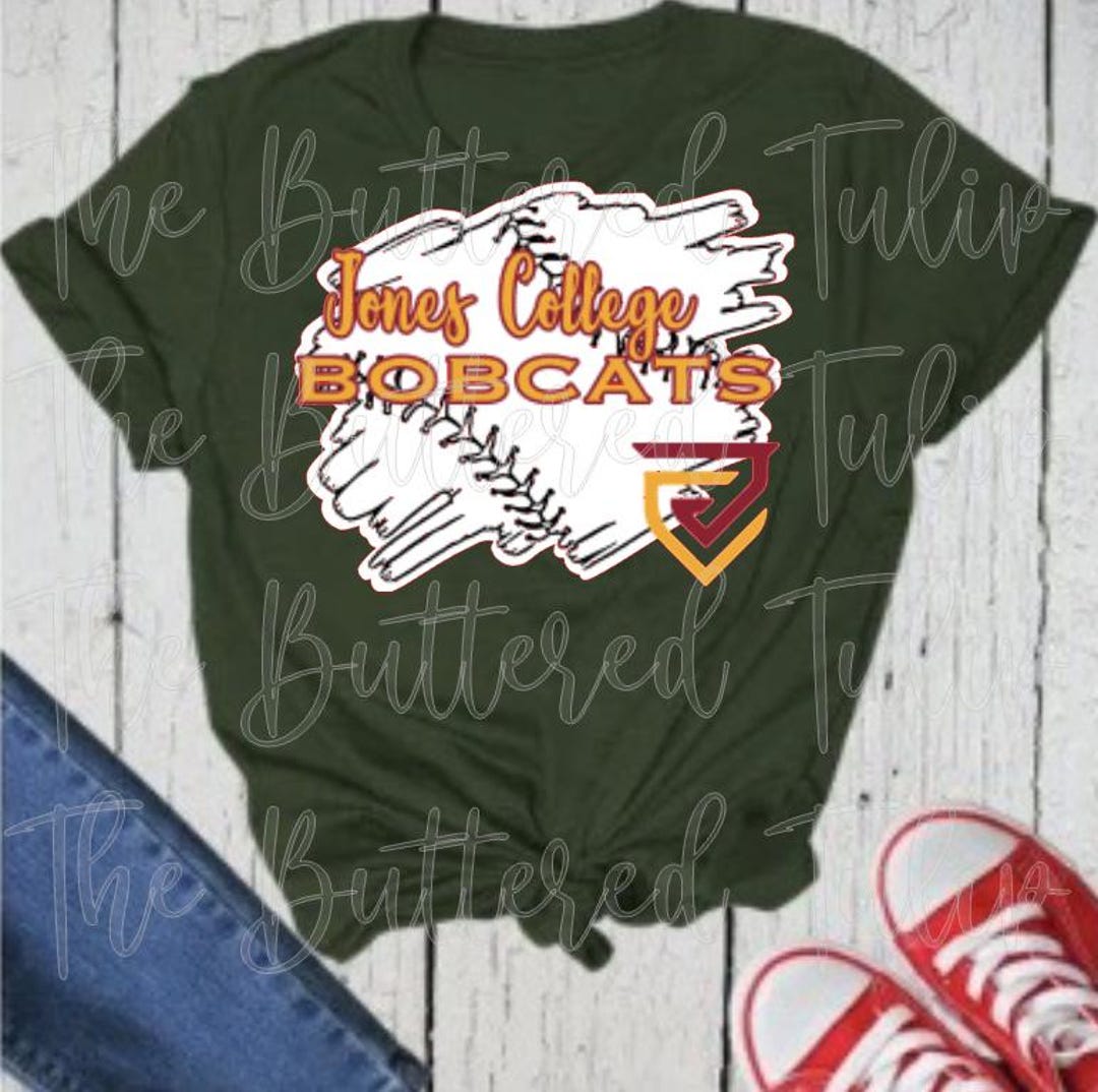 Jones College Bobcats Baseball PNG Digital Download - Etsy