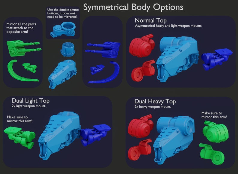 Modular Mech Light Weapons - Etsy