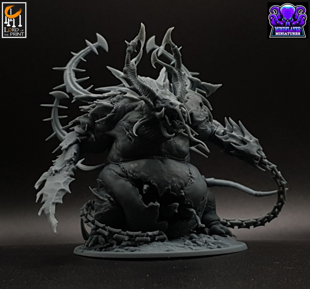 D&D Were-rat Giant RPG Model the Festering Progenitor Rousican Rat-folk ...