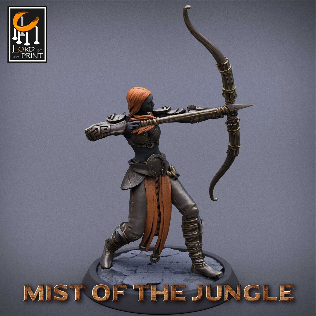 D&D Female Fighter | Archer | Ranger - Etsy