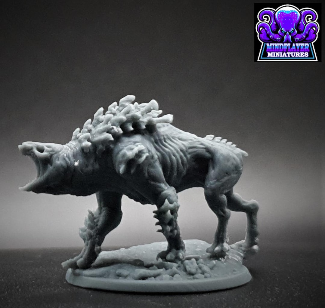 D&D Giant Rat RPG Model - Etsy