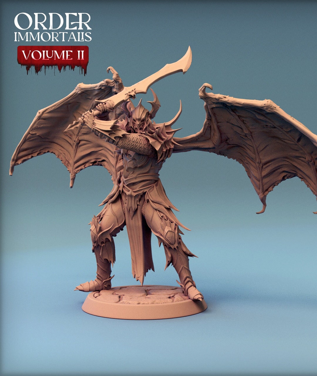 D&D Vampire Warrior sword and Wings - Etsy