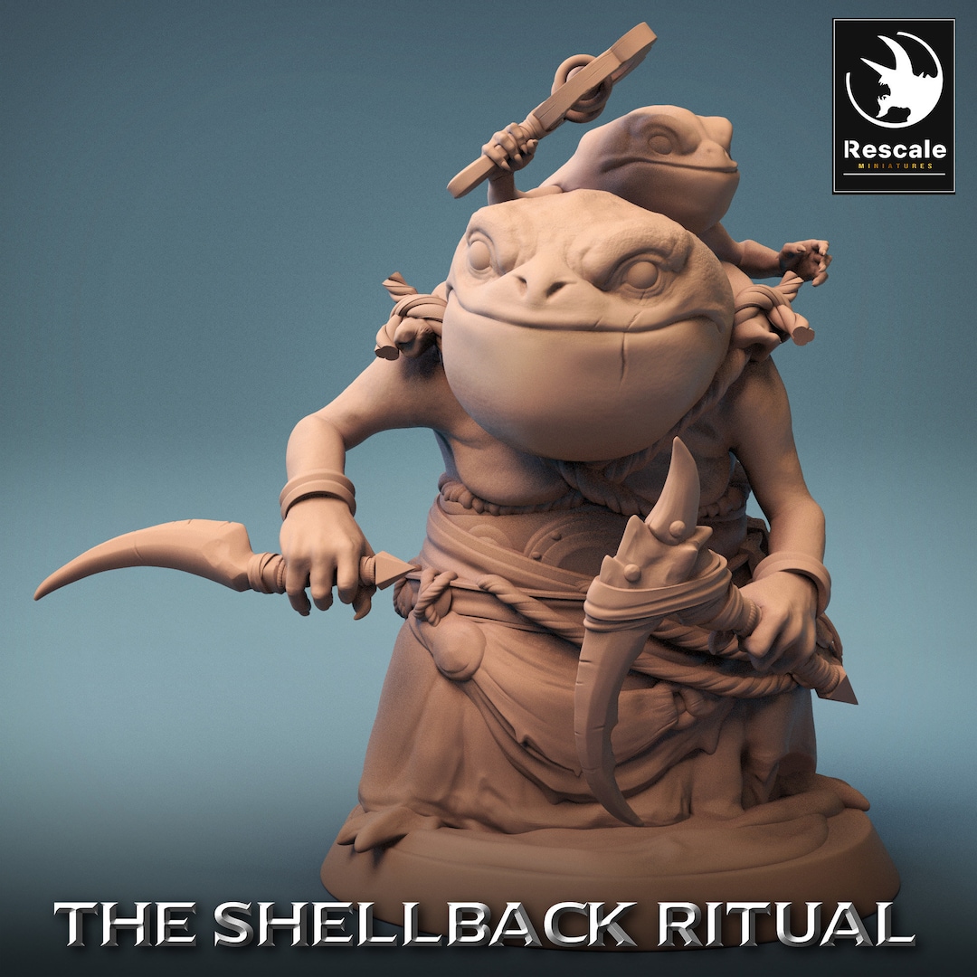 D&D Frog People | Shaman | Druid - Etsy