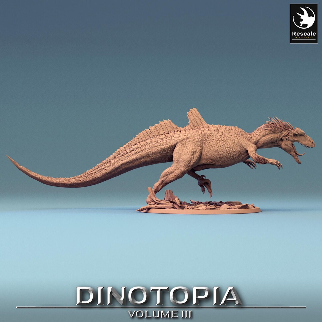 D&D Concavenator | Dinosaur | Rescale Miniatures - Etsy