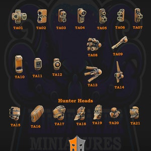 Modular Mech - Torso Attachments - Etsy