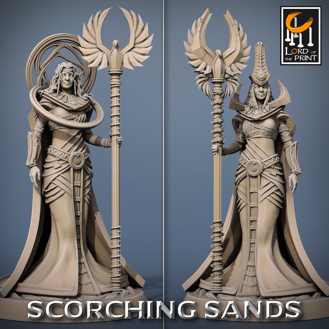 D&D Sorceress | Wizard | Mage | Queen | Princess | Egyptian | Scorching ...