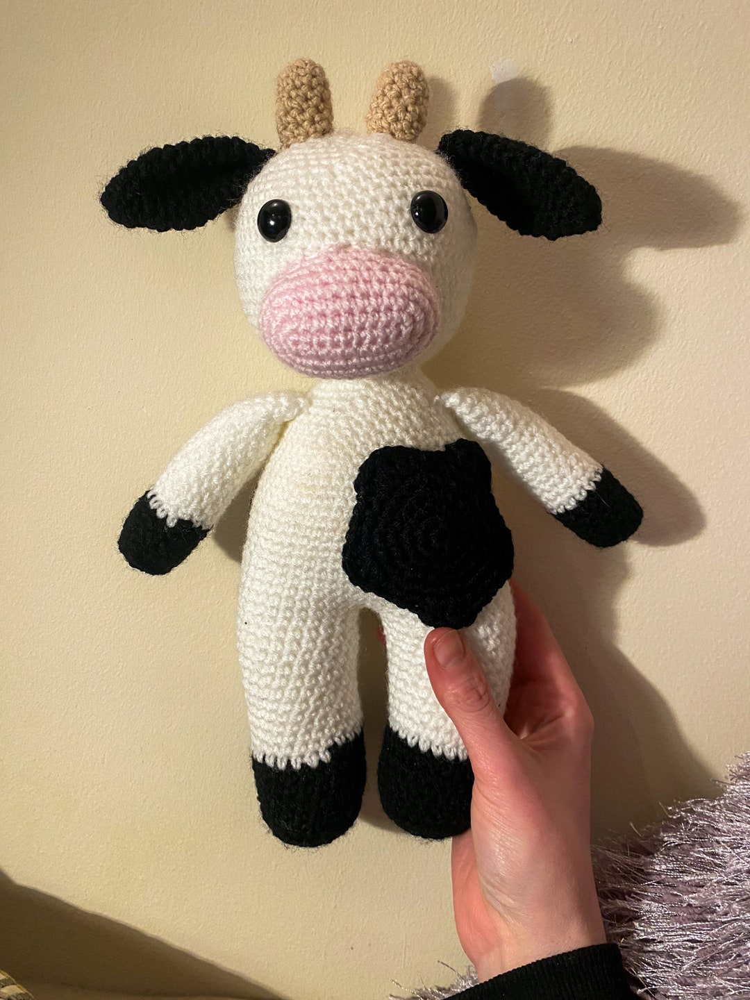 Crochet Cow - Etsy