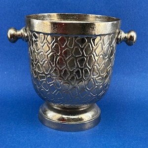 Embossed Giraffe Print Ice Champagne Bucket | Unique Planter - Etsy