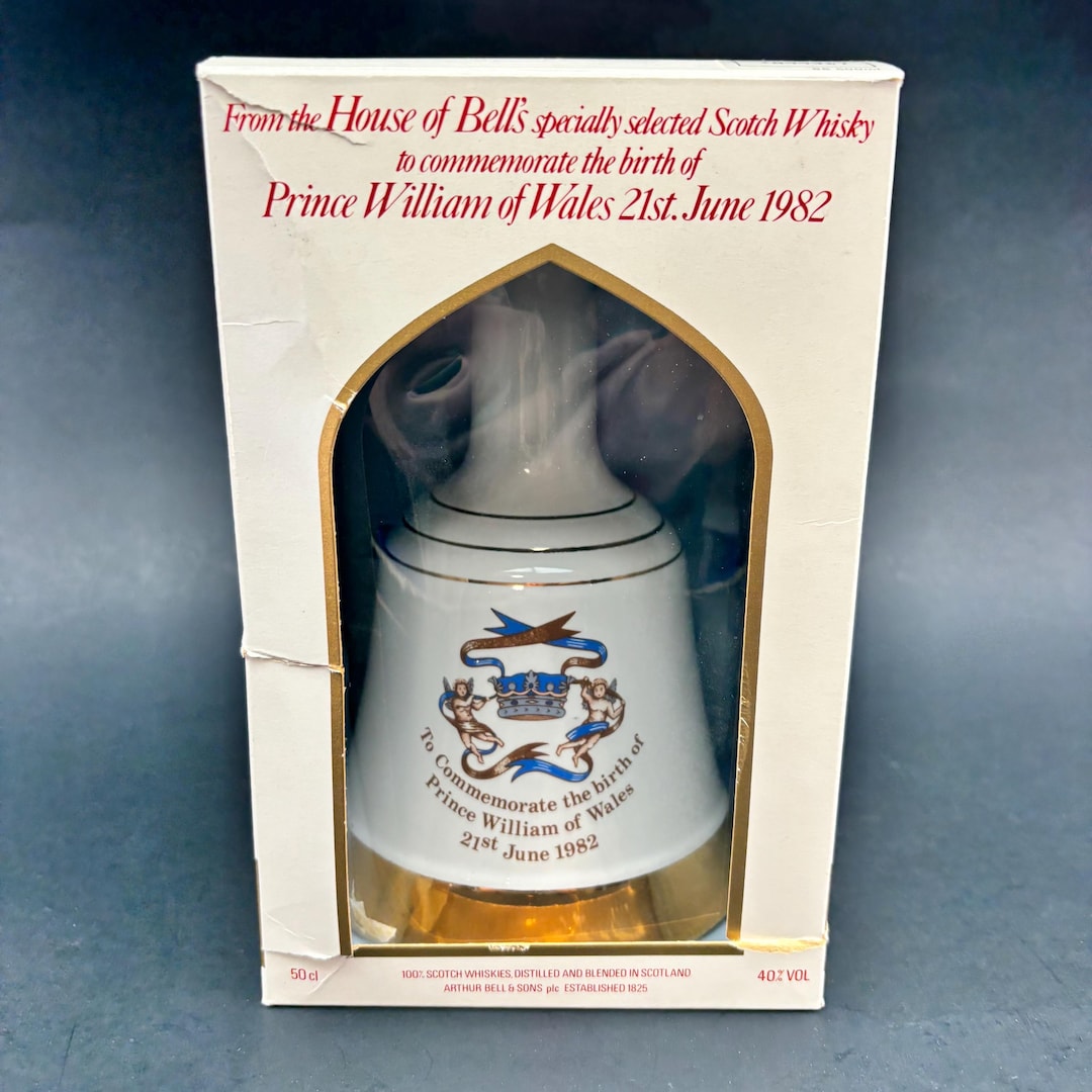 Vintage Wade Porcelain Bell: Prince William of Wales Commemorative ...