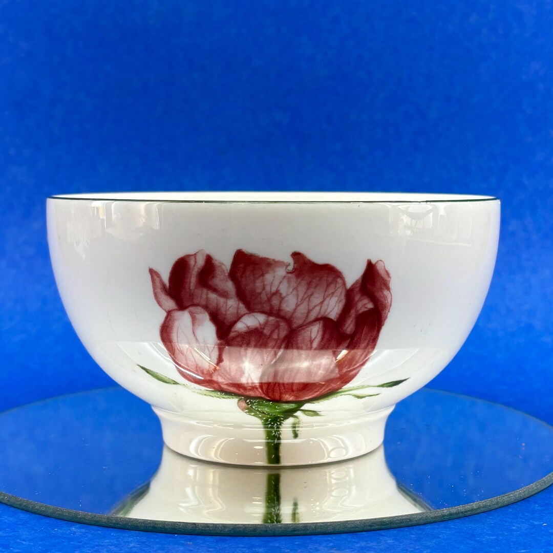 Villeroy & Boch Flora Rice Bowl - Handmade Floral Ceramic Serving Dish ...
