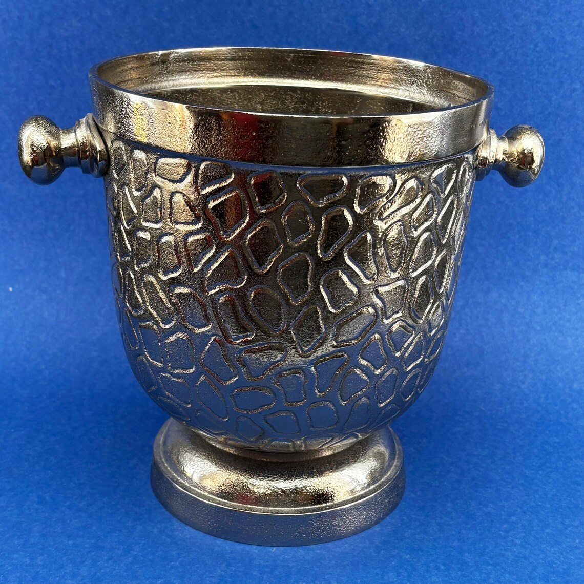 Embossed Giraffe Print Ice Champagne Bucket | Unique Planter - Etsy
