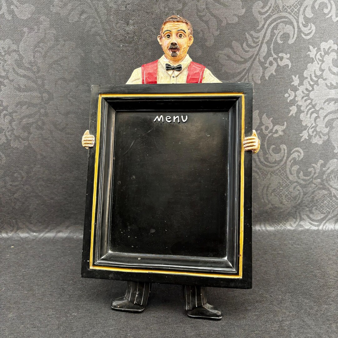 Vintage Chef Menu Board for Chalkboard Rustic Kitchen Decor - Etsy