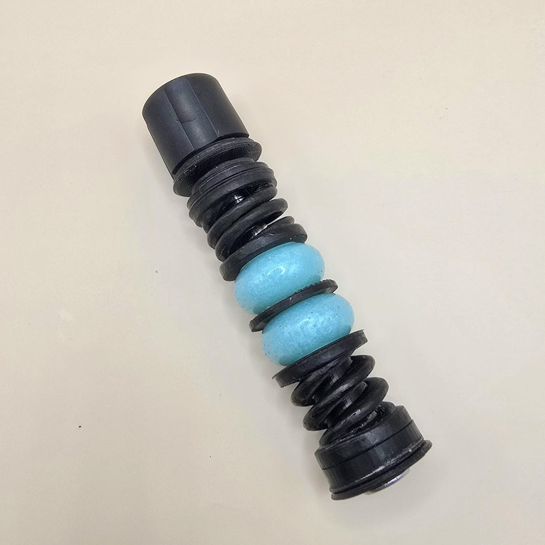 Black & Turquoise Spin Stick - EDC Fidget Toy With R188 Bearing ...