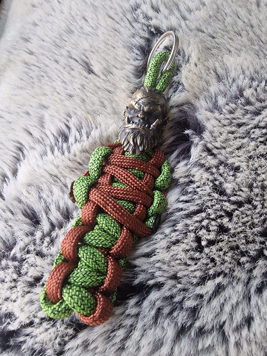 Orc Paracord Keychain - Etsy