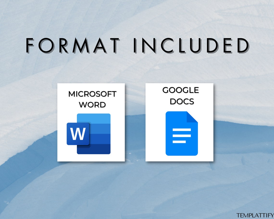2024 ATS Friendly Resume Template Microsoft Word & Google Docs Resume ...