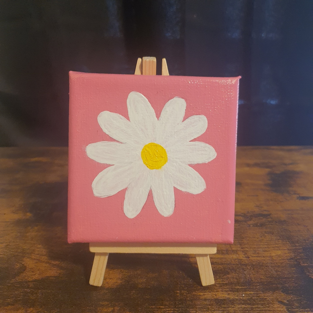 Simple Flower Painting - Etsy