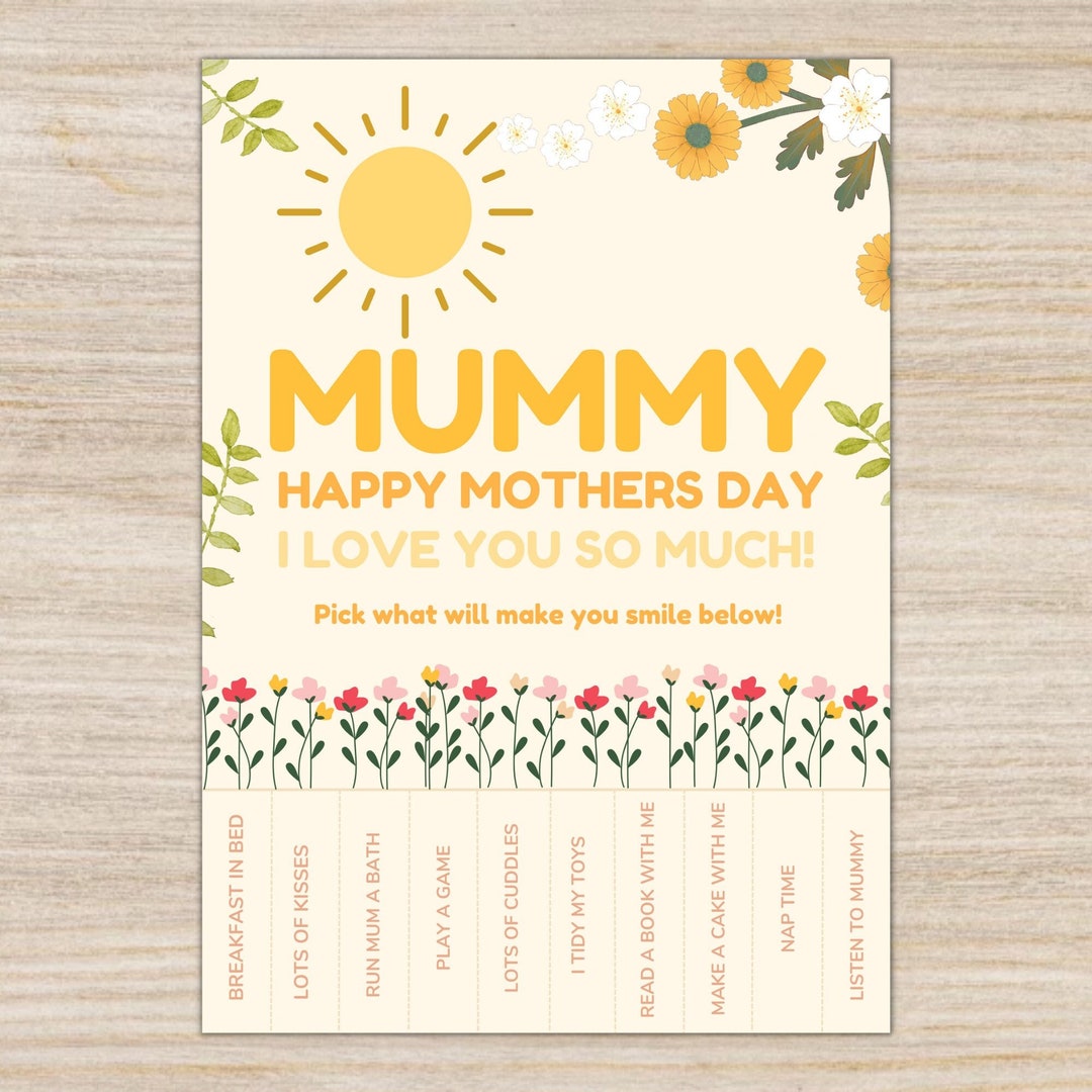 Mothers Day Gift, Tear off Flyer, Take What You Need, Printable ...