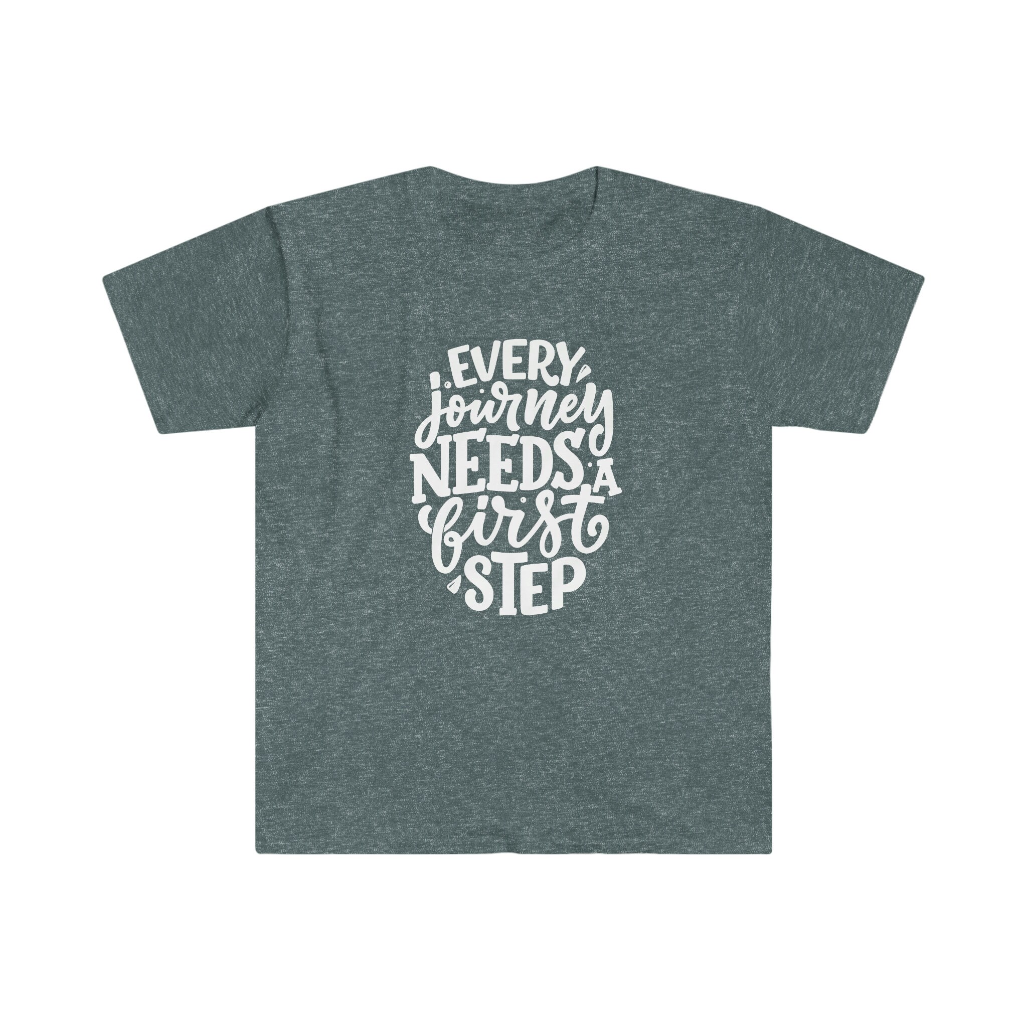 Every Journey Needs A First Step Softstyle T-shirtgift Gifts - Etsy