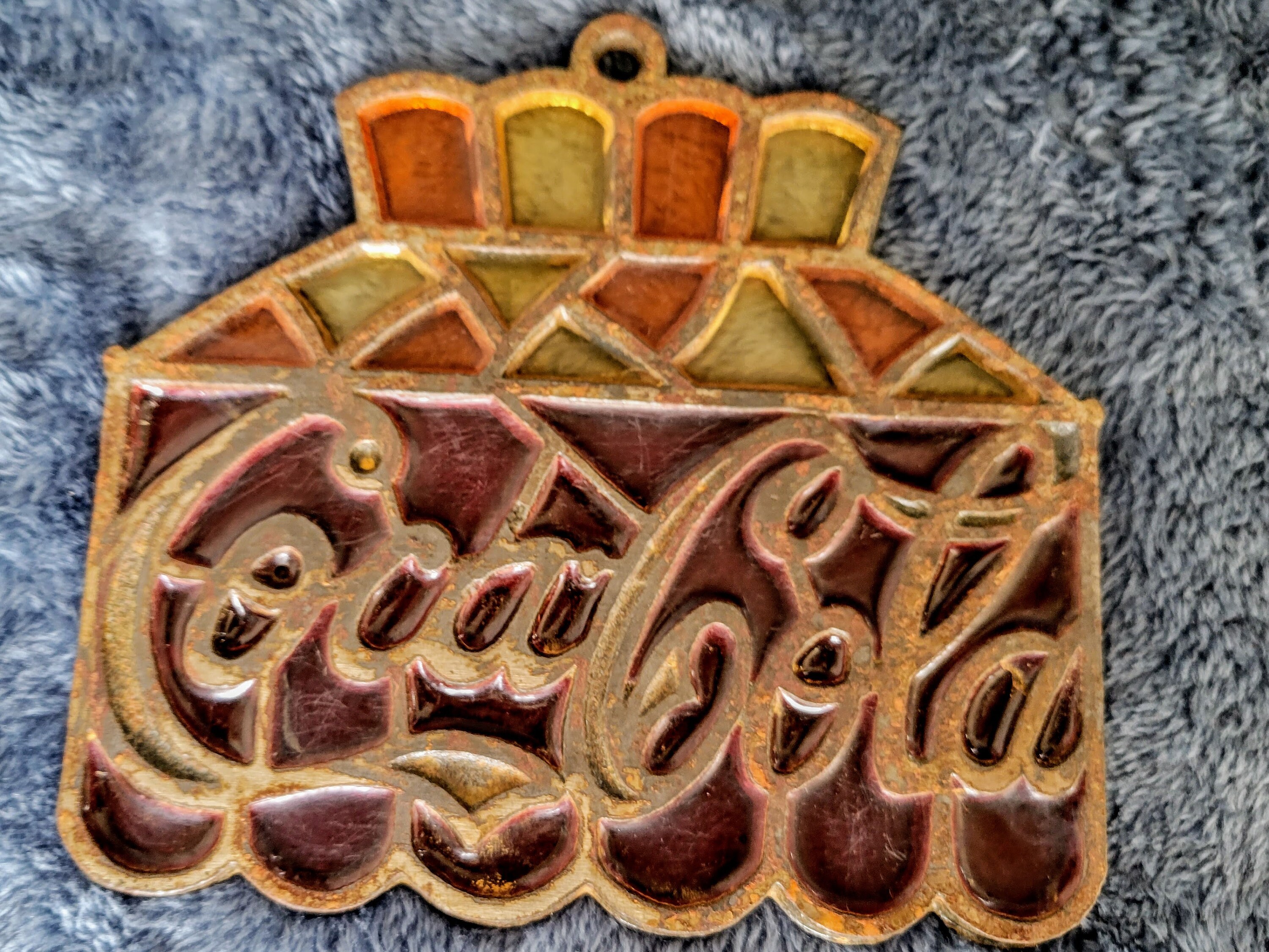 Coca Cola Sign Vintage Stained Glass - Etsy