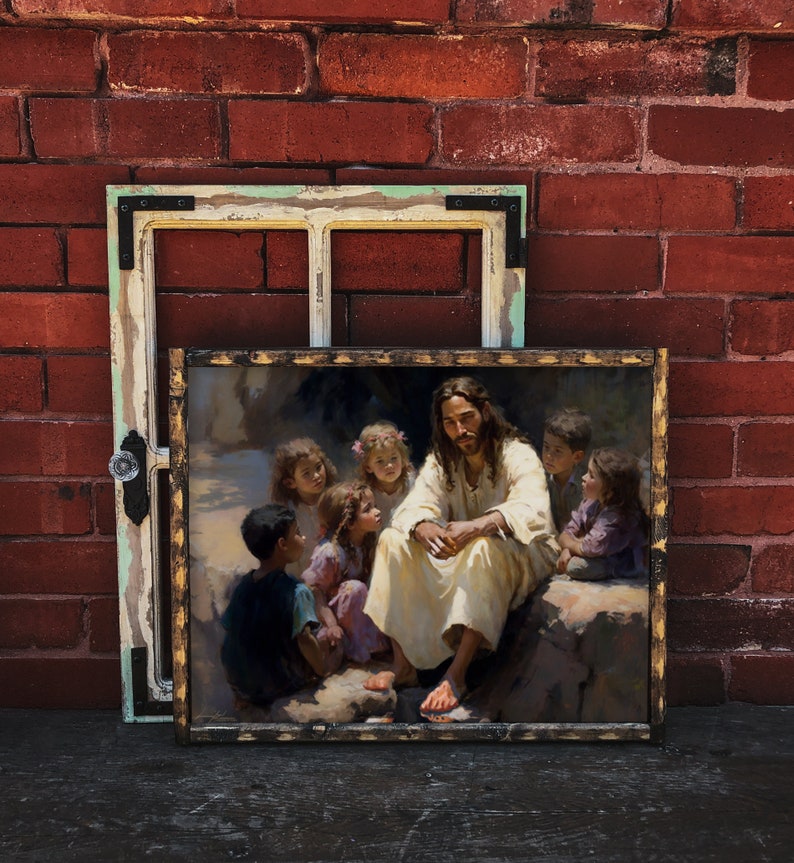 Christ Portrait, Christian Printable Wall Art, Christian Gift ...