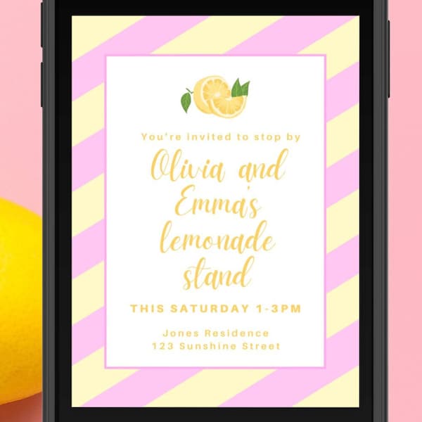 Lemonade Stand - Etsy