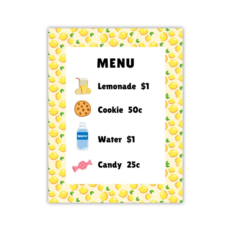Lemonade Stand - Etsy