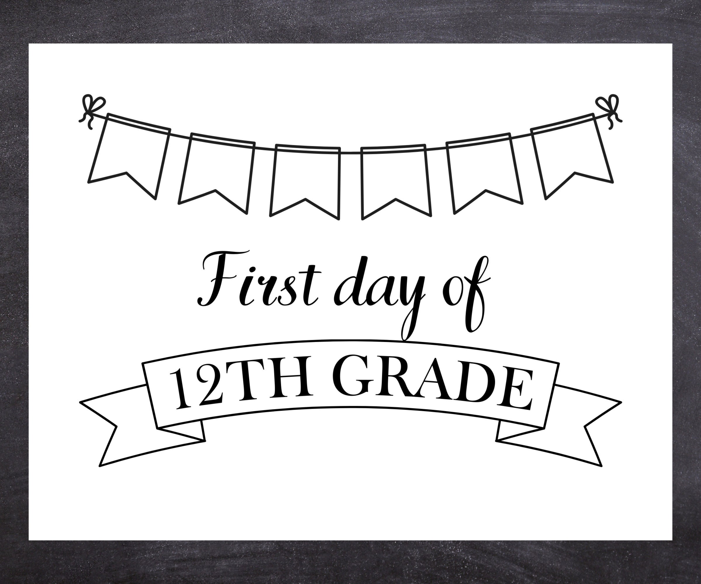 First Day Of School Printable Sign For First Day Of School Etsy Ireland First Day Of School Printable Sign For First Day Of School Etsy Ireland