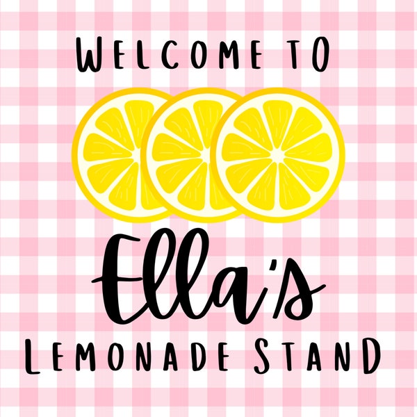 Lemonade Sign Etsy