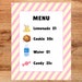 Personalized Lemonade Stand Menu, Price List, Sign, Flyer, Template ...