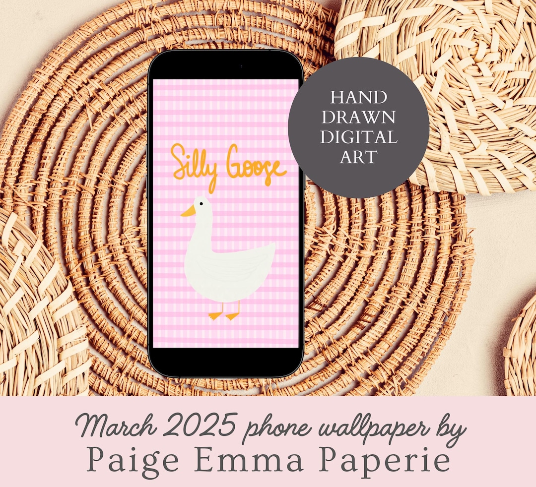 Silly Goose Wallpaper for Iphone, Pink Background for Iphone, Silly ...
