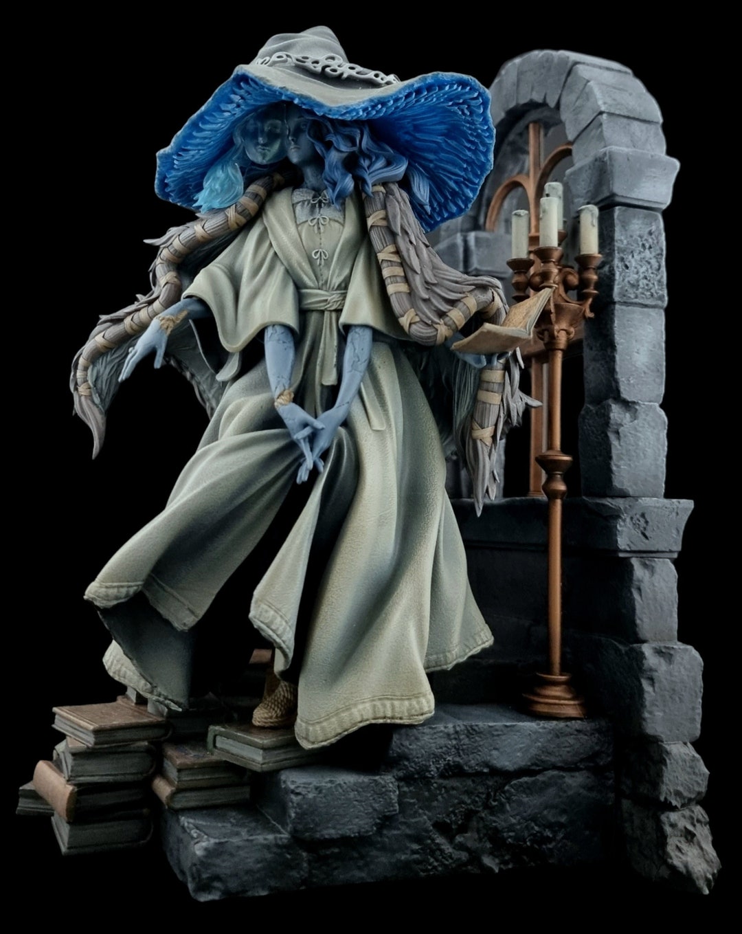 Witch Resin 3D Printed Figure 247mm november Preorder - Etsy