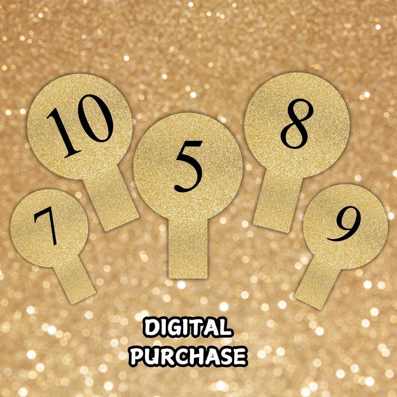 Strictly Come Dancing Score Paddles - Etsy UK